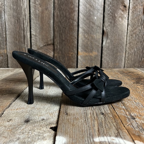 Two Lips | Shoes | Two Lips Ellie Black Suede Sandals | Poshmark